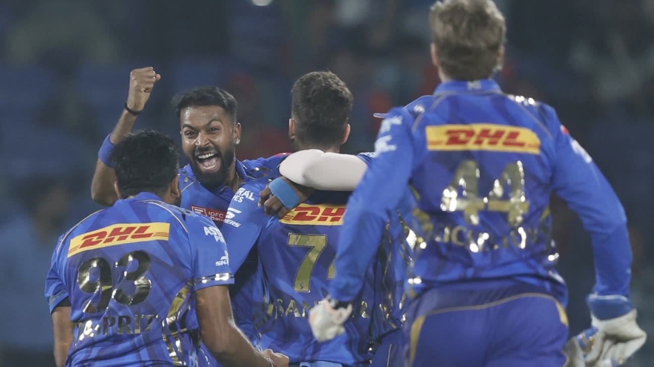 Ball by Ball Commentary & Live Score - DC vs MI, 29th Match