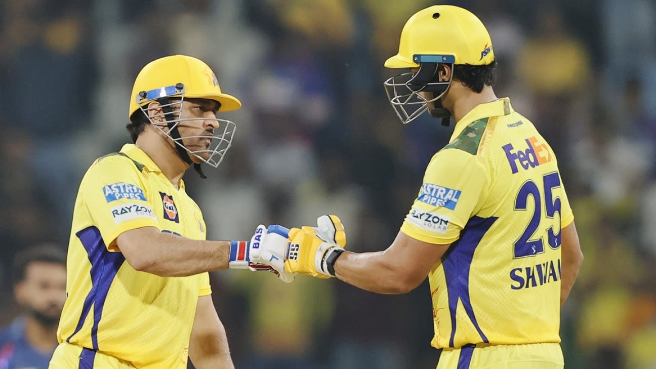 CSK beat LSG, CSK won by 5 wickets (with 3 balls remaining)