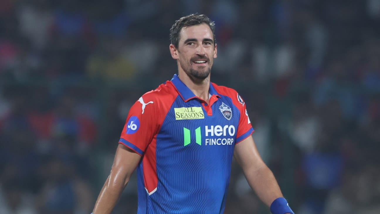 IPL 2025 - DC vs RR - Mitchell Starc trusts his yorkers and gets them ...
