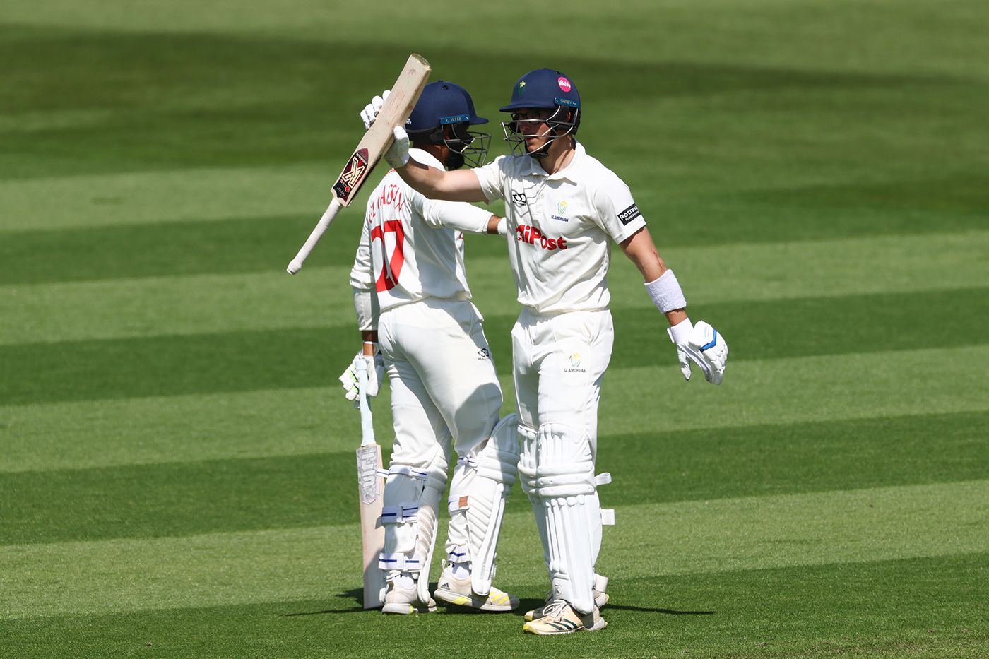 Asa Tribe acknowledges his half-century | ESPNcricinfo.com