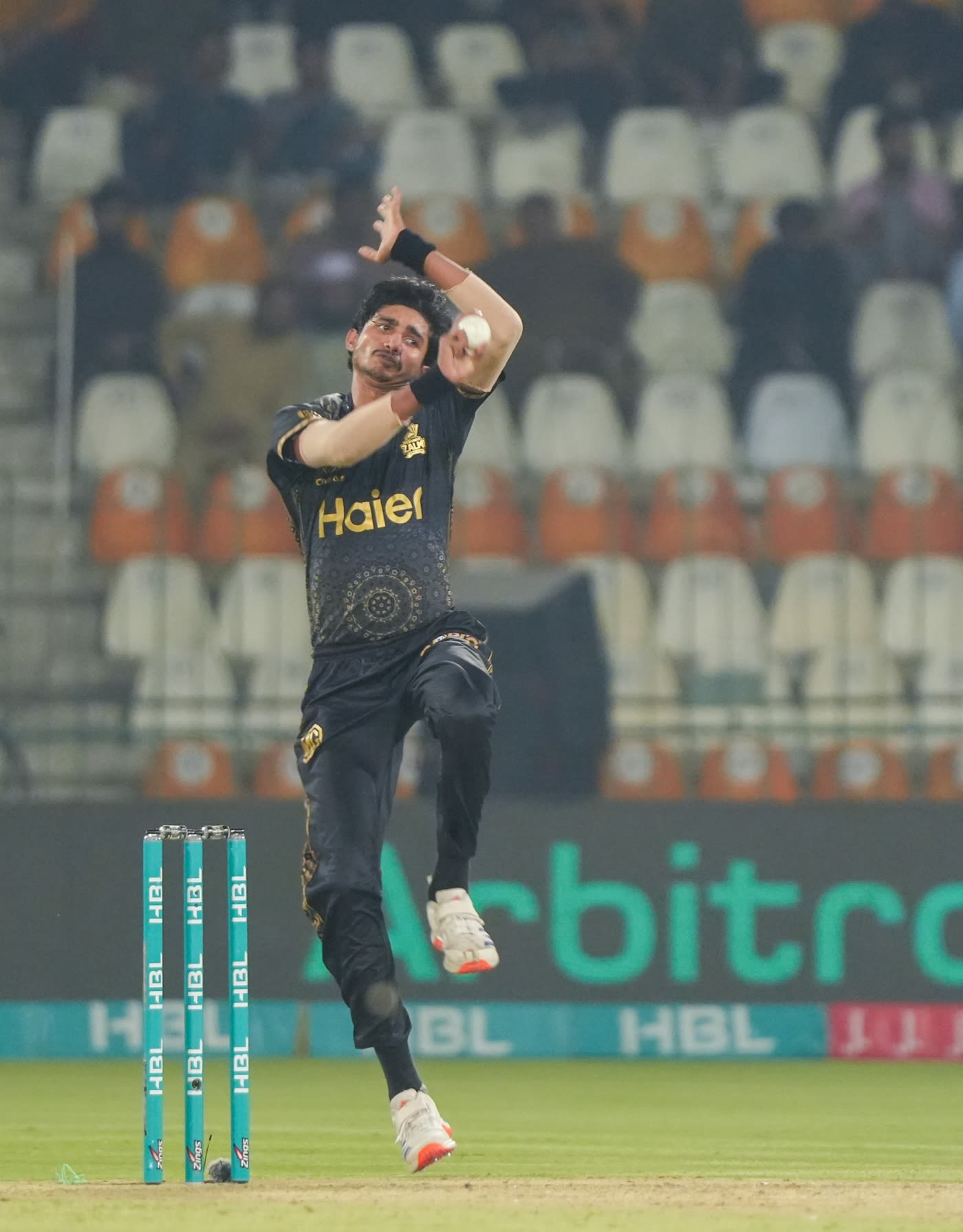 Ali Raza conceded just six runs in his first two overs | ESPNcricinfo.com