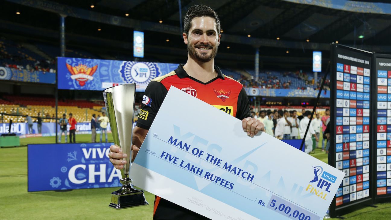 Ben Cutting looks back on the 2016 IPL final which he helped Sunrisers ...