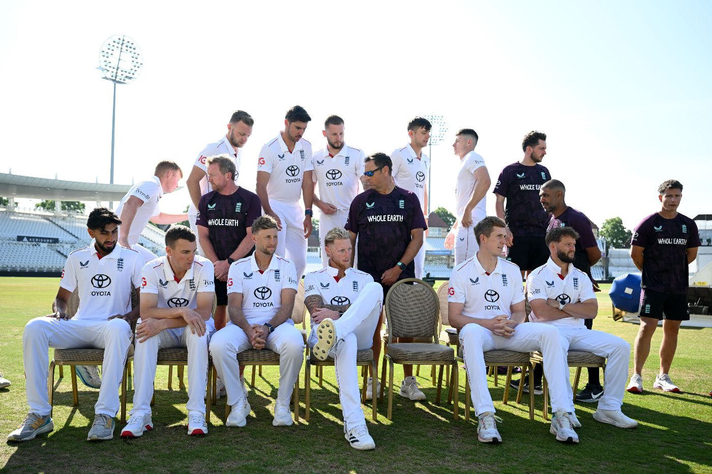 England's squad assembles for the pre-match photo | ESPNcricinfo.com