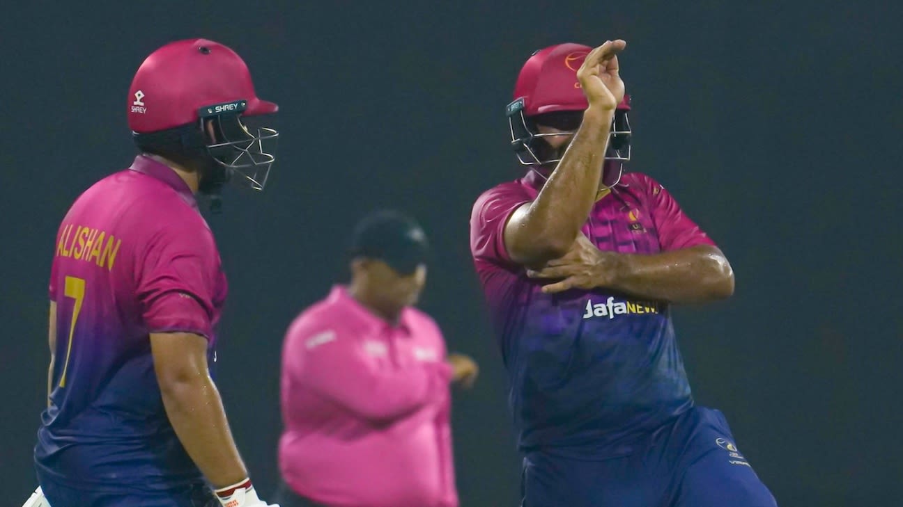 UAE vs Ban - Stats - Haider's miserly spell and a record chase in UAE's ...