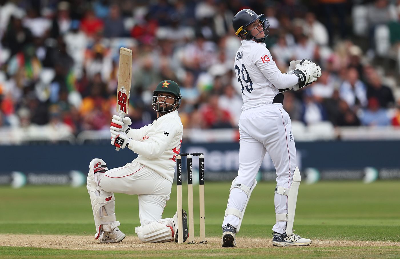 Sikandar Raza helped repel the England attack | ESPNcricinfo.com