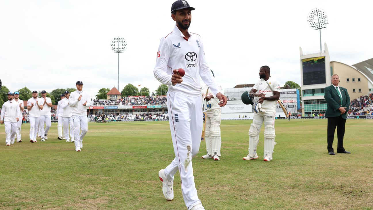 ENG vs ZIM Cricket Scorecard, Only Test at Nottingham, May 22 - 24, 2025