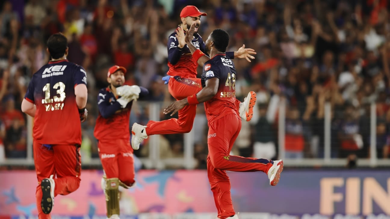2025 PBKS vs RCB Match Squads | IPL Sqauds - ESPNcricinfo