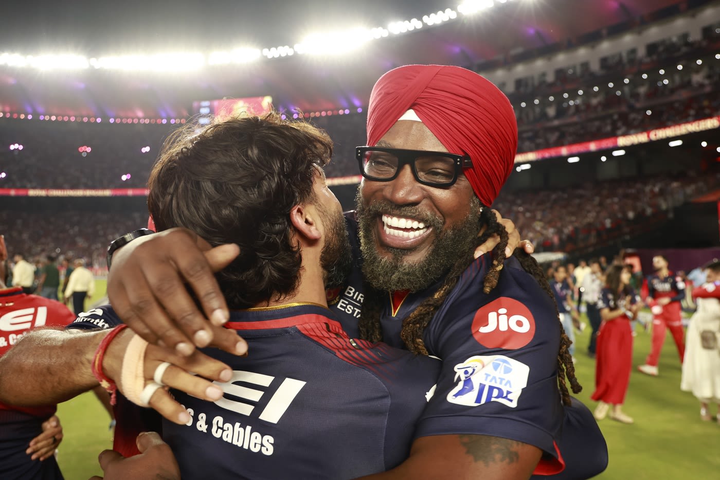 Chris Gayle was fully dressed for the occasion | ESPNcricinfo.com