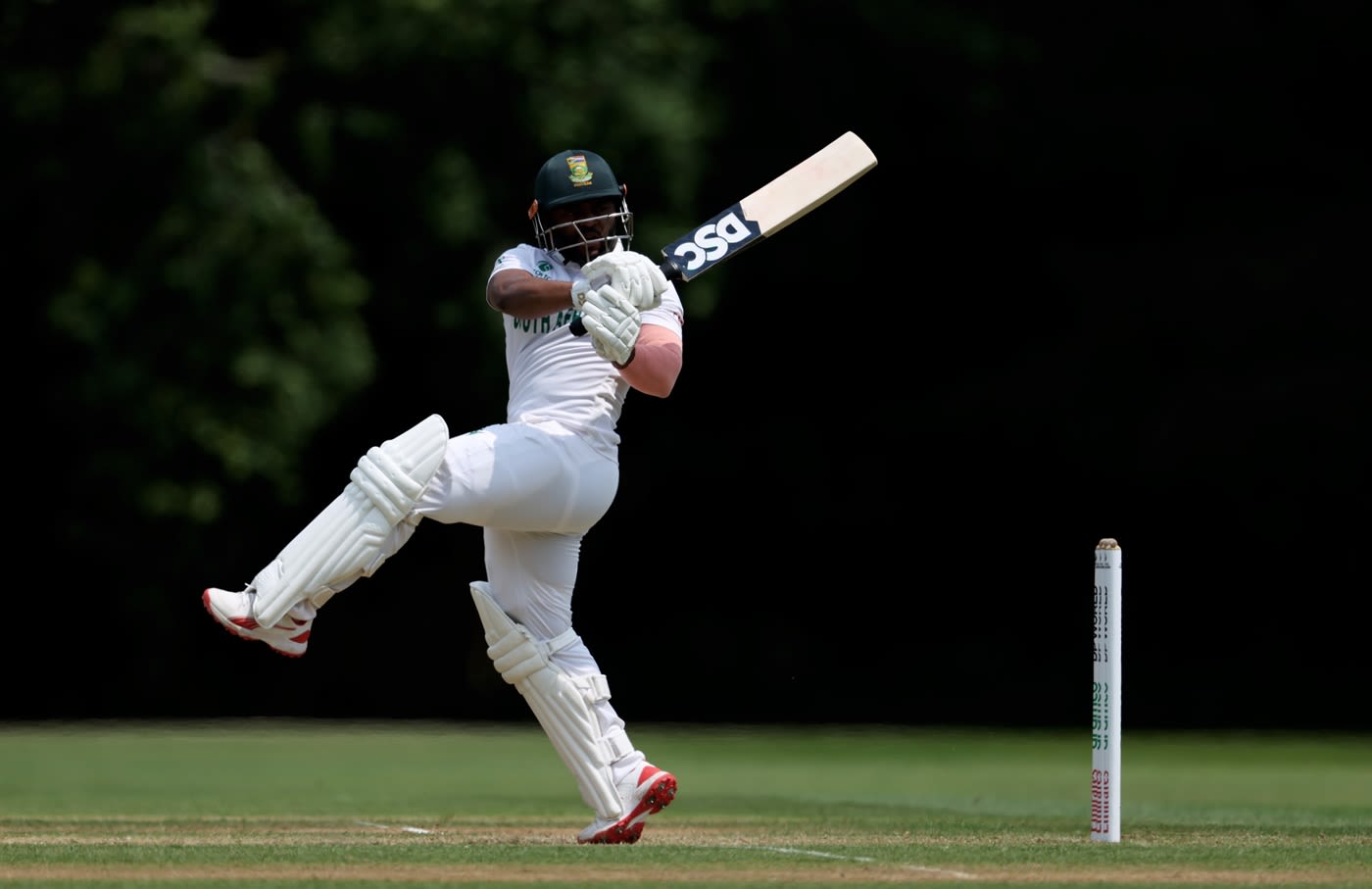 Temba Bavuma was back in action after an elbow injury | ESPNcricinfo.com