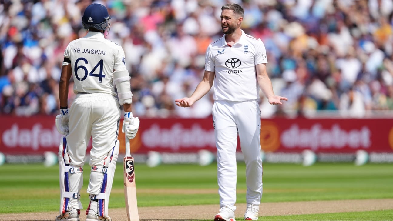 Eng vs Ind 2025 - No more Mr Nice Guy, as Woakes shows his inner steel | ESPNcricinfo
