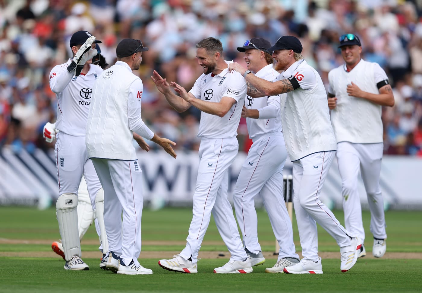 Chris Woakes struck the first blow | ESPNcricinfo.com