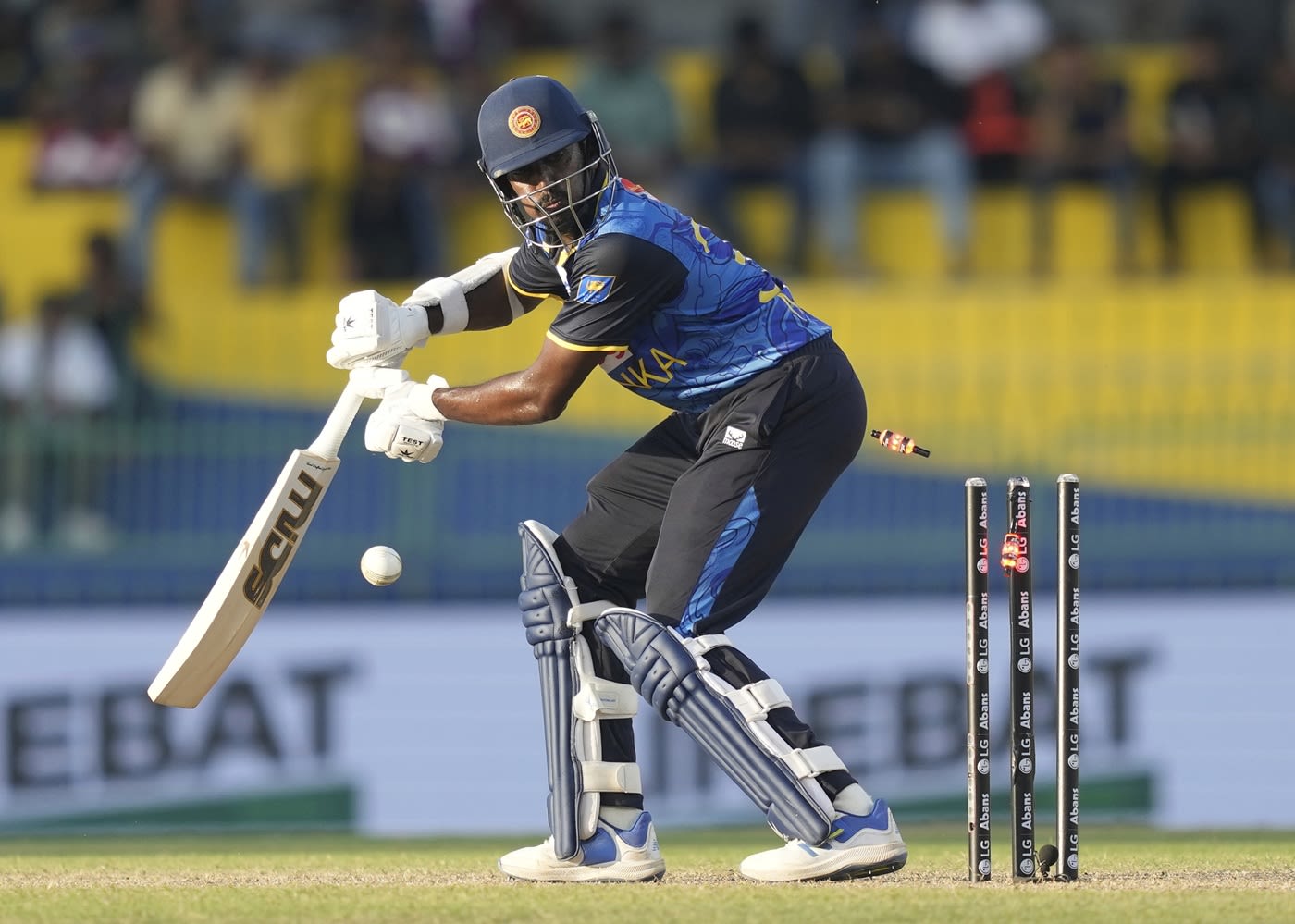 Milan Rathnayake is bowled | ESPNcricinfo.com