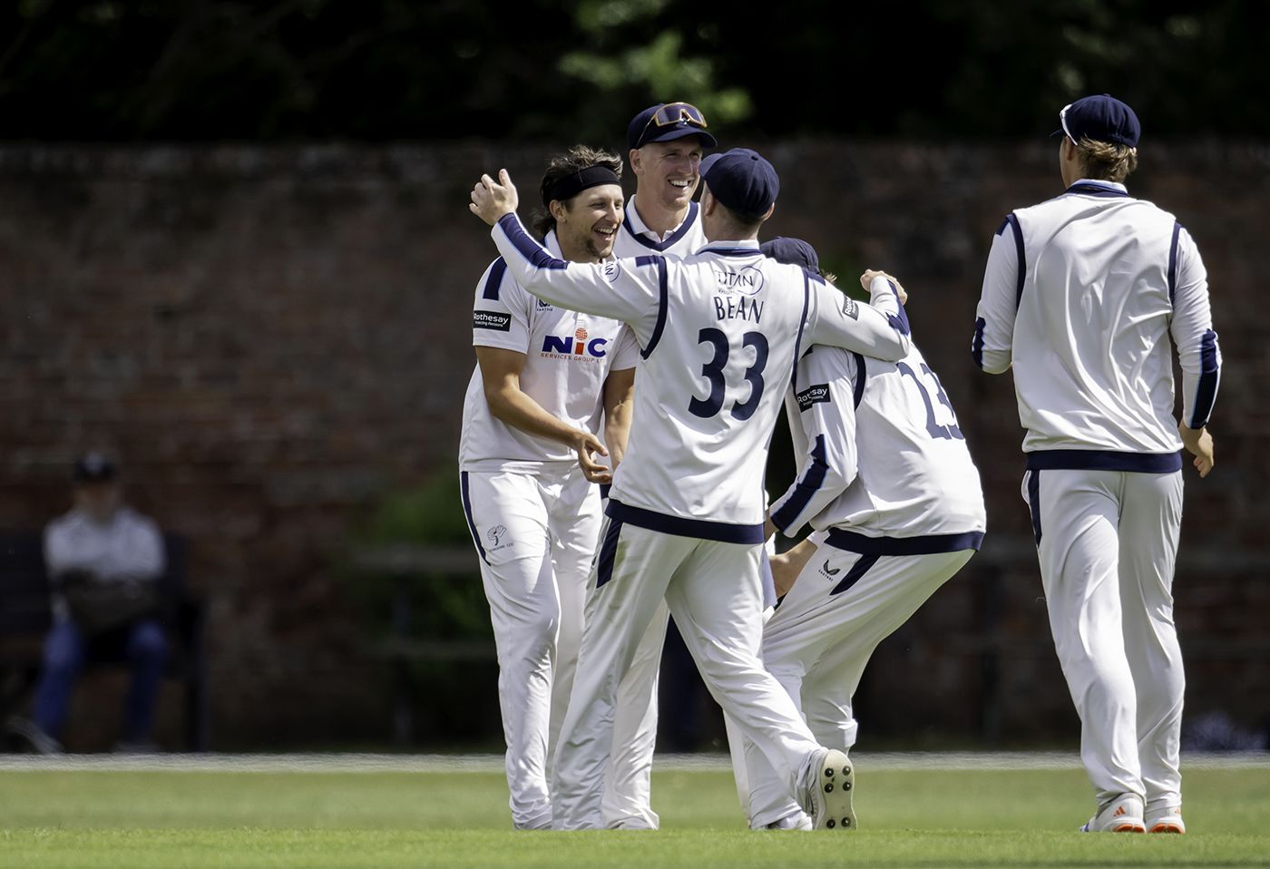 Jack White claimed four second-innings wickets, including three on the ...