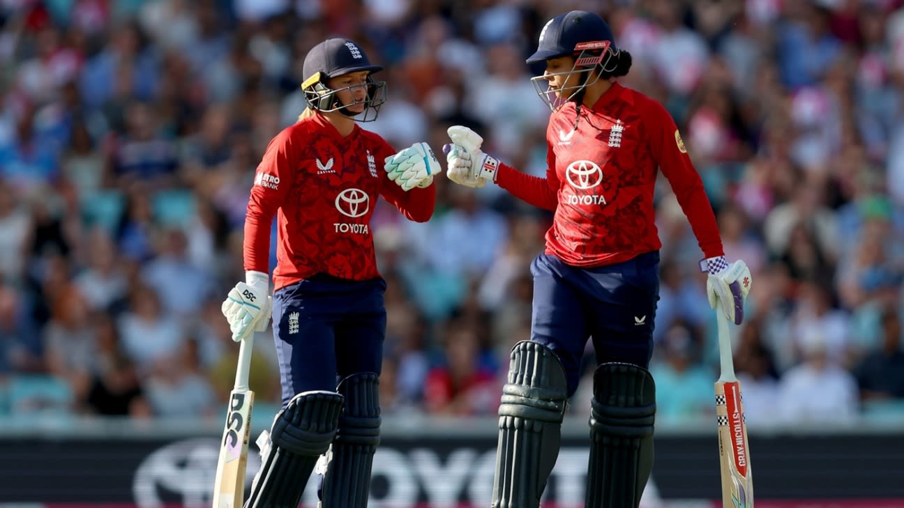 Ball by Ball Commentary & Live Score - ENG-W vs IND-W, 3rd T20I