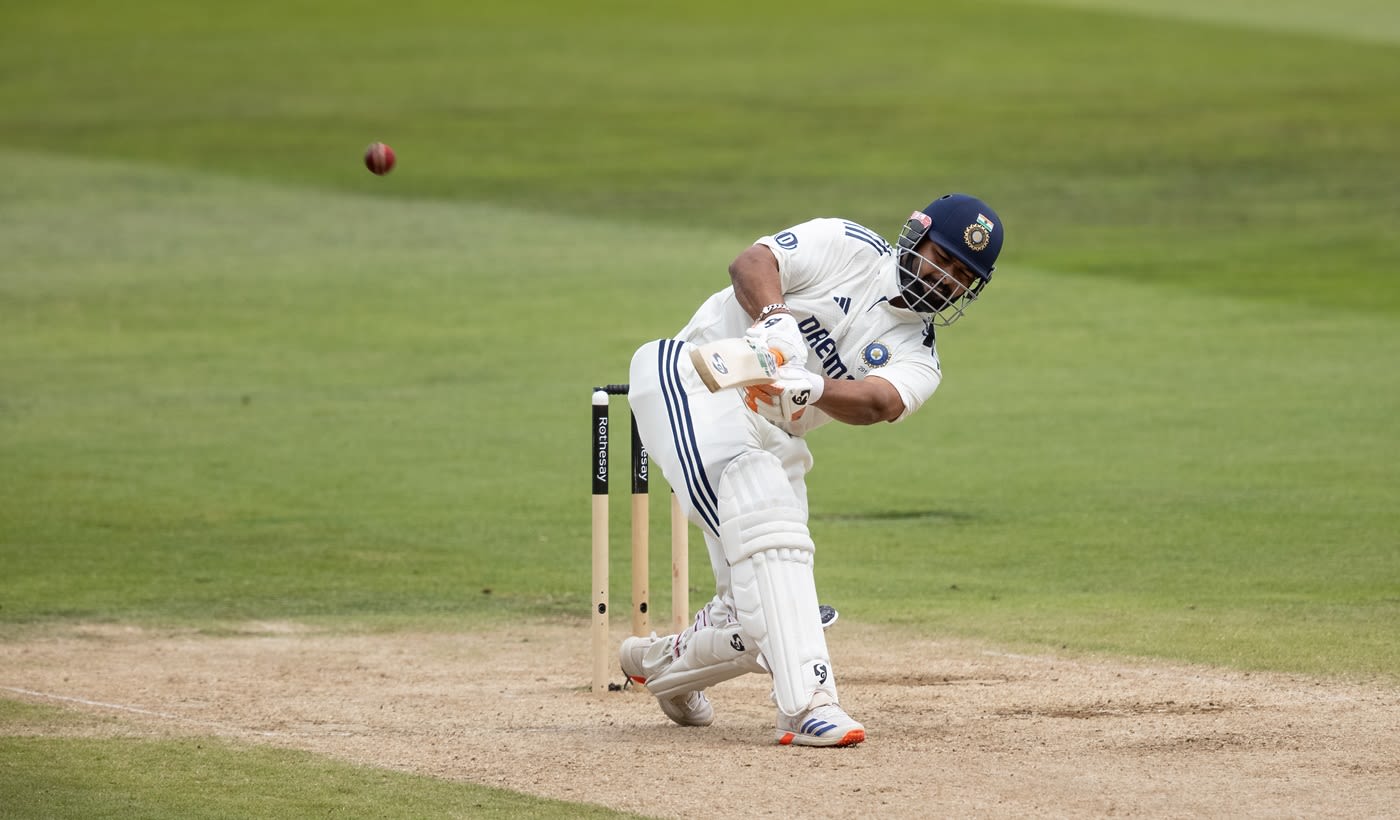 Rishabh Pant slog-sweeps Josh Tongue for six | ESPNcricinfo.com