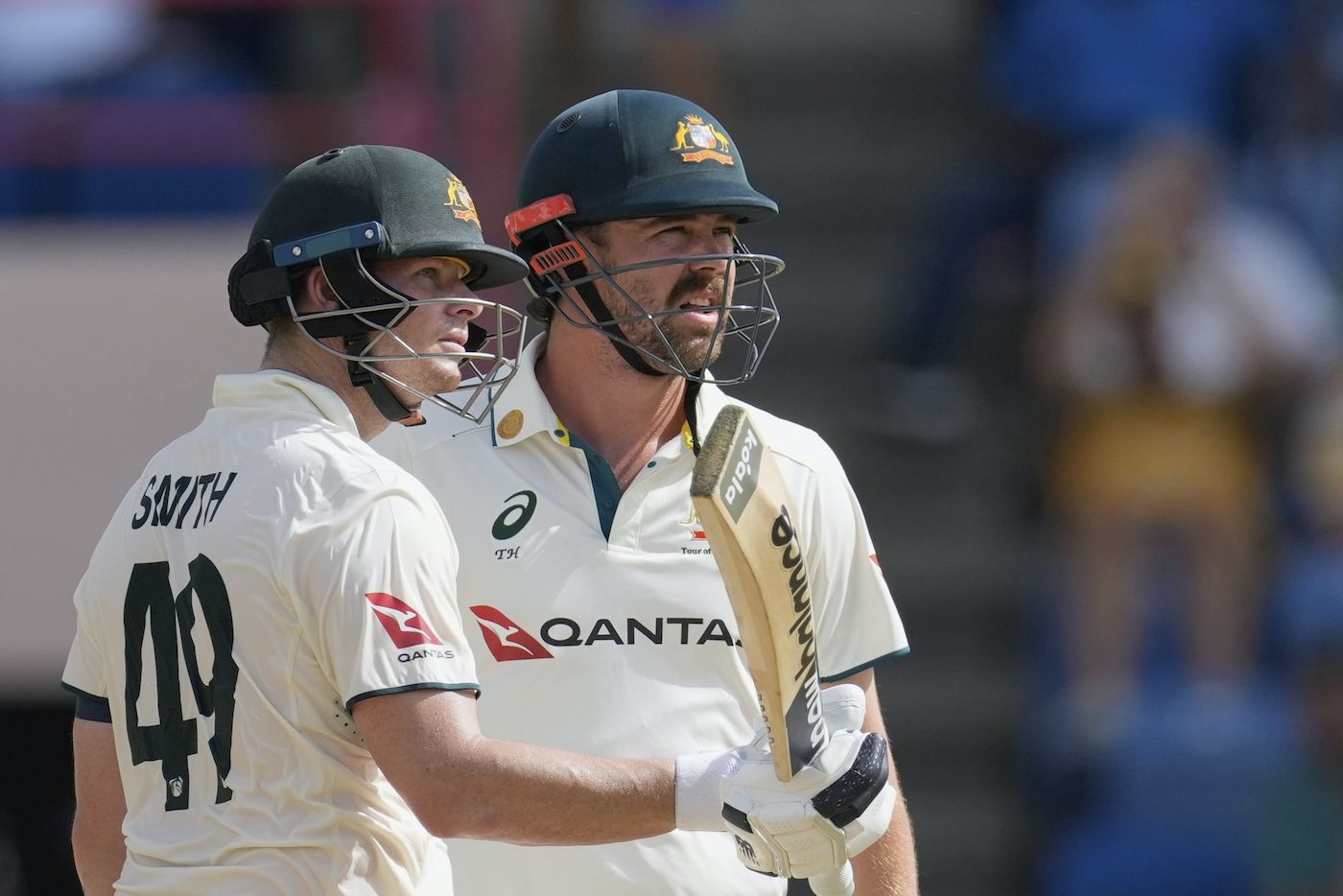 Steven Smith and Travis Head chugged along from the time they joined ...