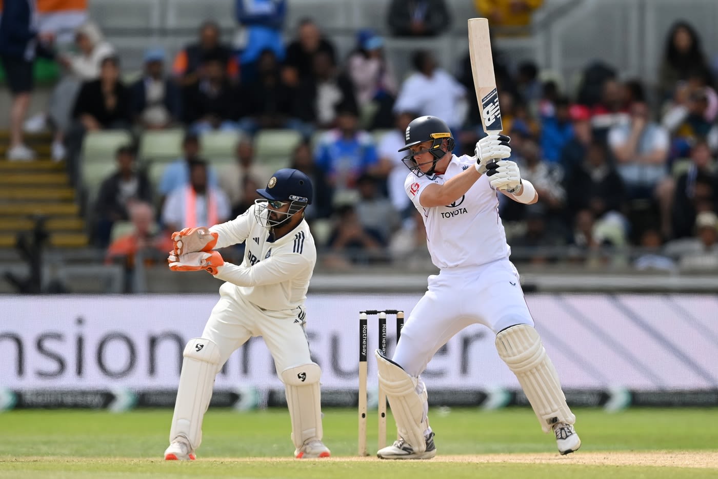 Jamie Smith started positively in the second innings | ESPNcricinfo.com