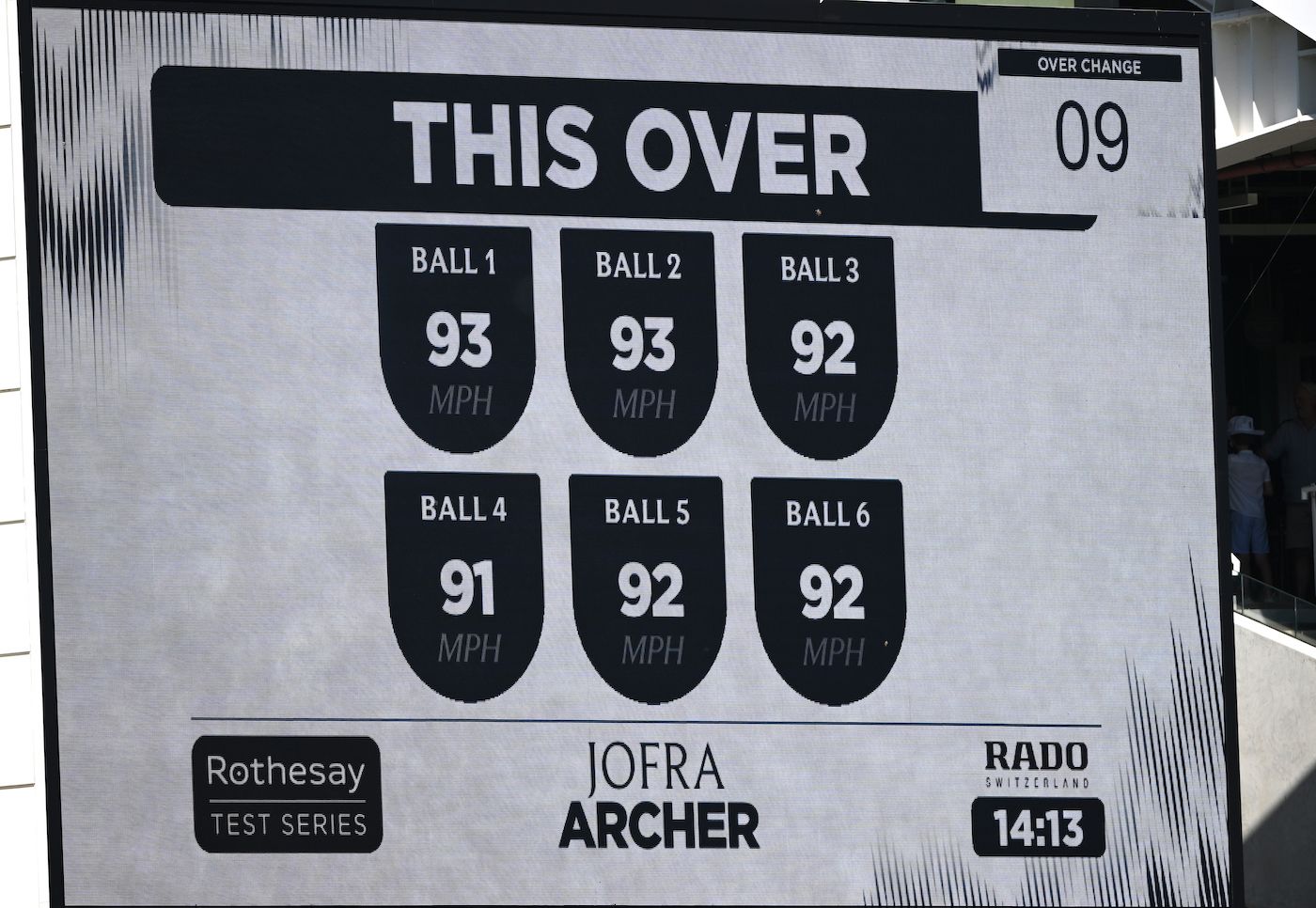 Jofra Archer's speeds in the 73rd over | ESPNcricinfo.com