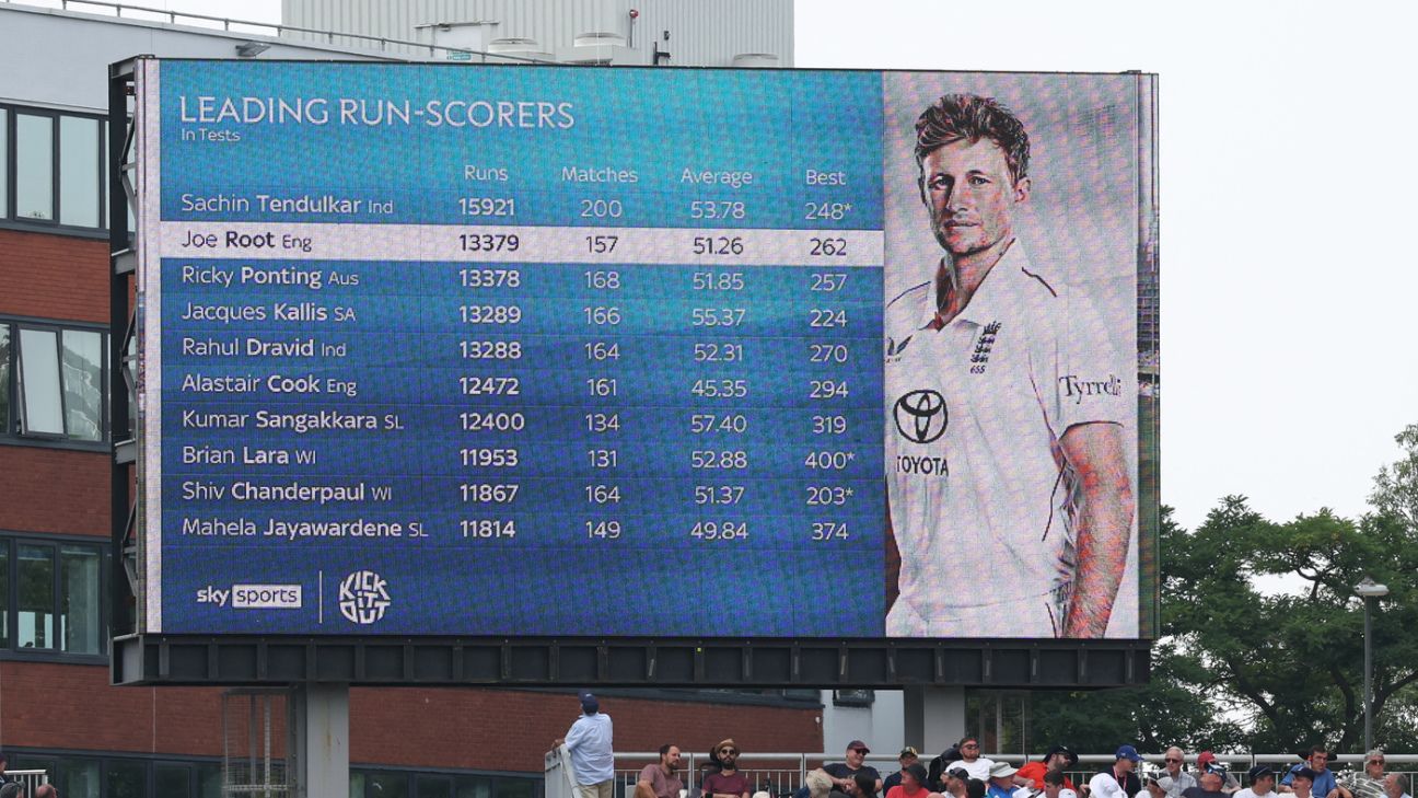 Joe Root on becoming second-highest Test run-scorer - 'Don't want to ...