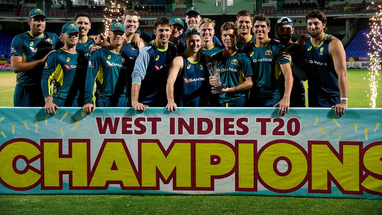 WI vs AUS Cricket Scorecard, 5th T20I at Basseterre, July 28, 2025