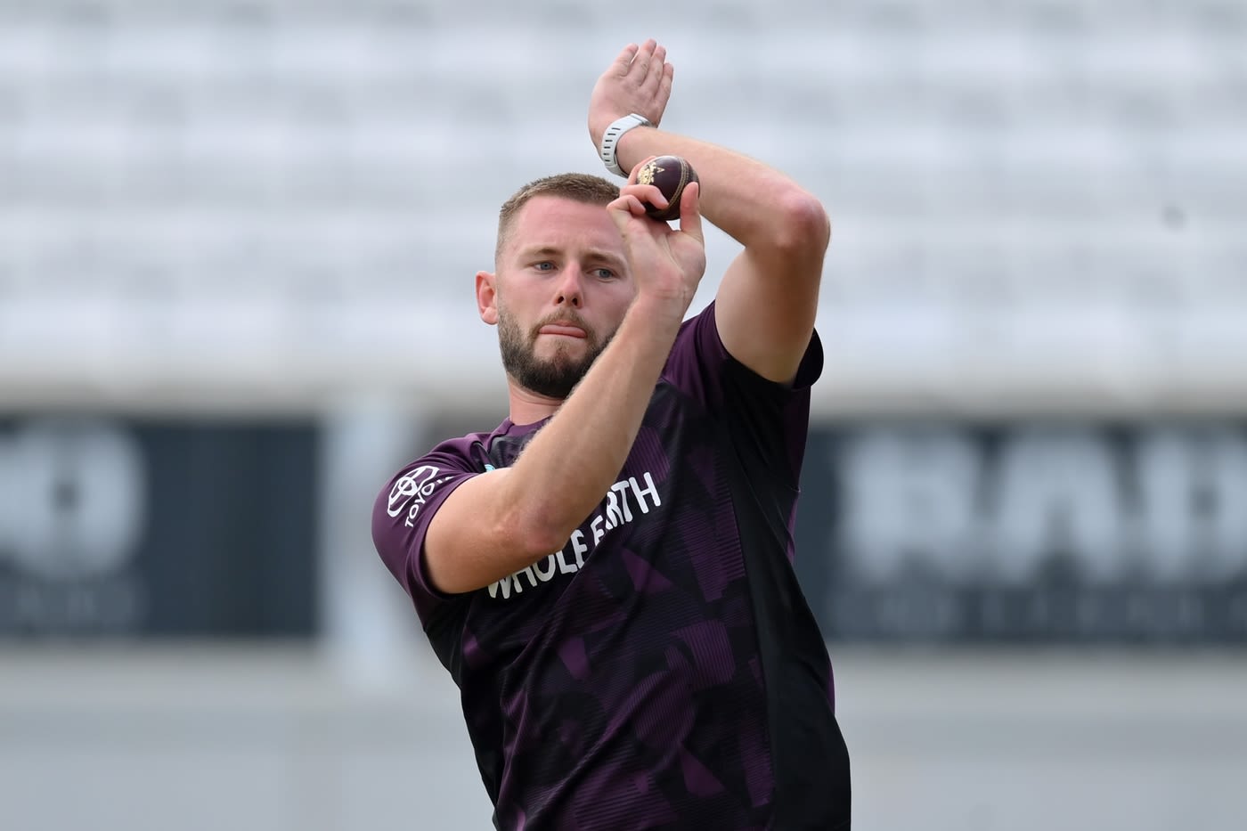 Gus Atkinson will be part of England's fast bowling attack at the Oval ...