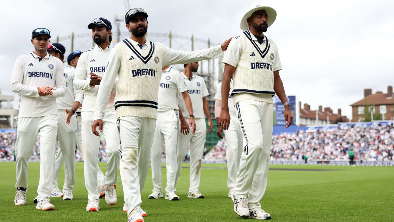 Eng vs Ind - One arm, all heart Siraj the lone slinger in a spin-less ...