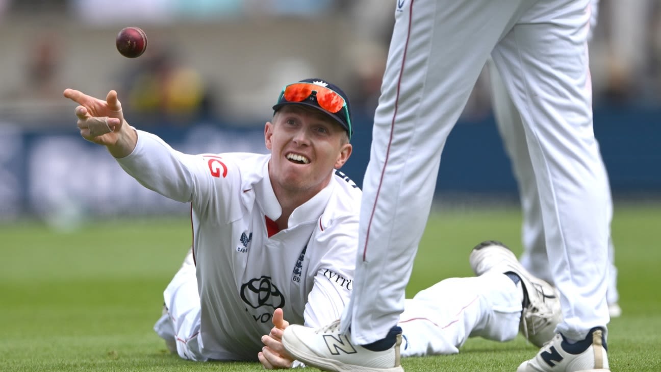 Eng vs Ind 2025 - Butter-fingered England spill catching chances at The ...
