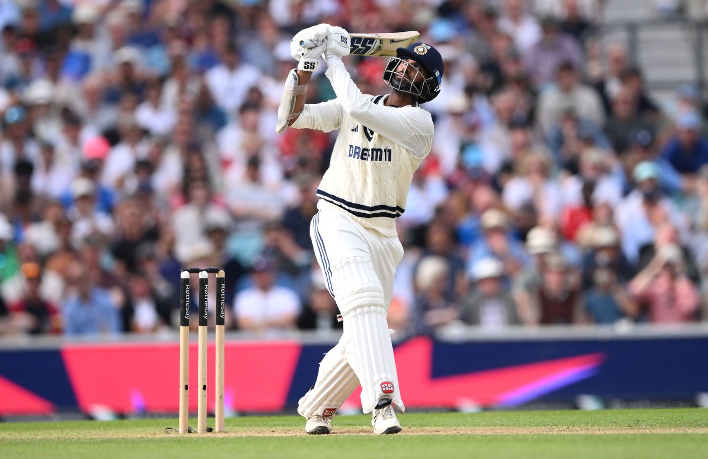 Washington Sundar plays a shot | ESPNcricinfo.com