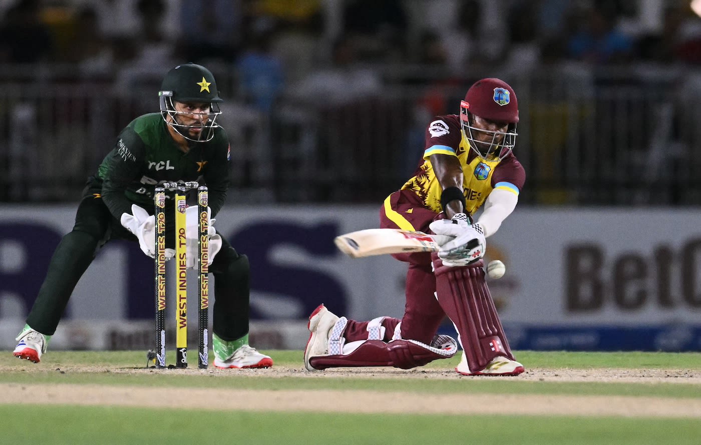 Alick Athanaze sweeps on his way to a half-century | ESPNcricinfo.com