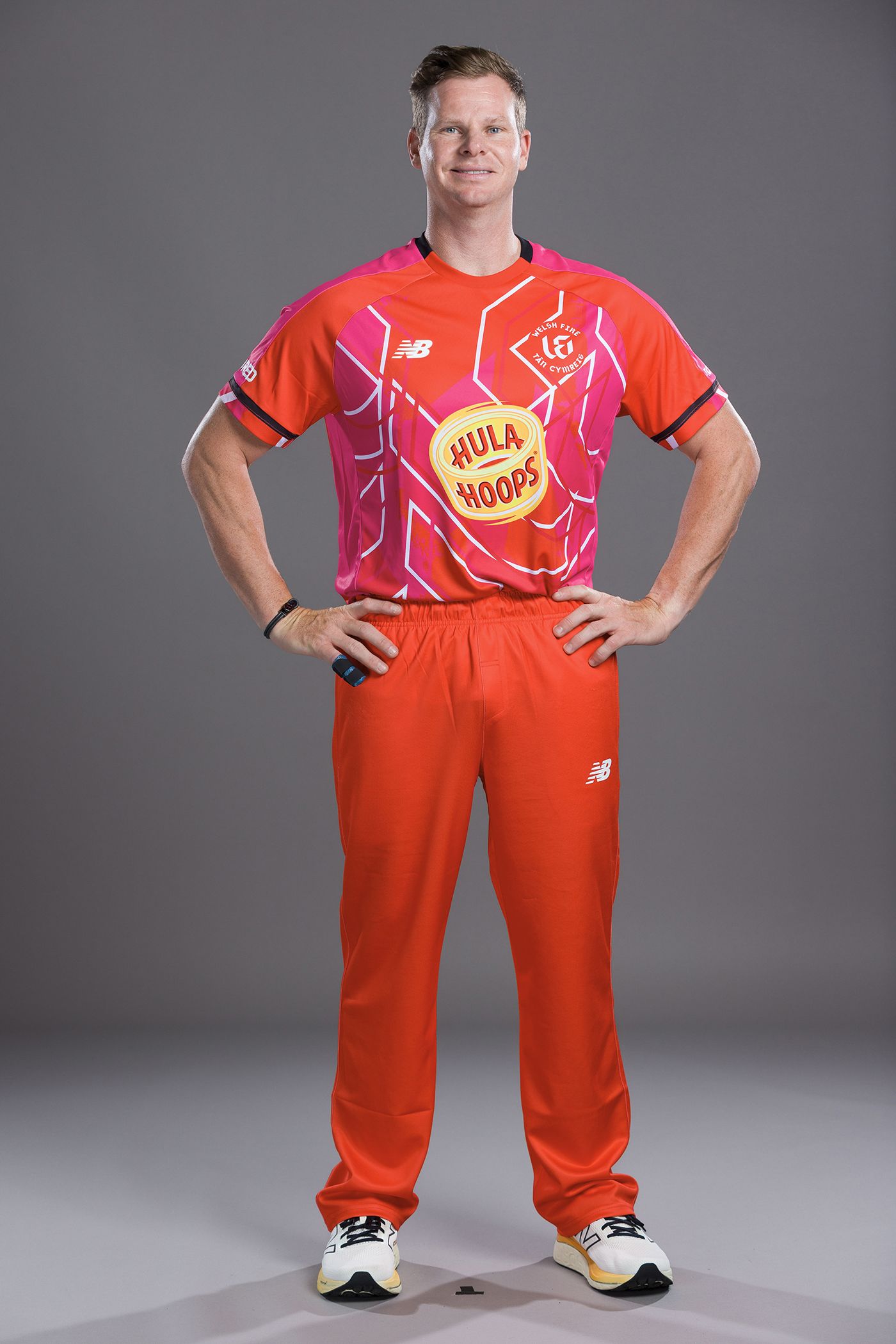 Steven Smith poses in his Welsh Fire kit | ESPNcricinfo.com
