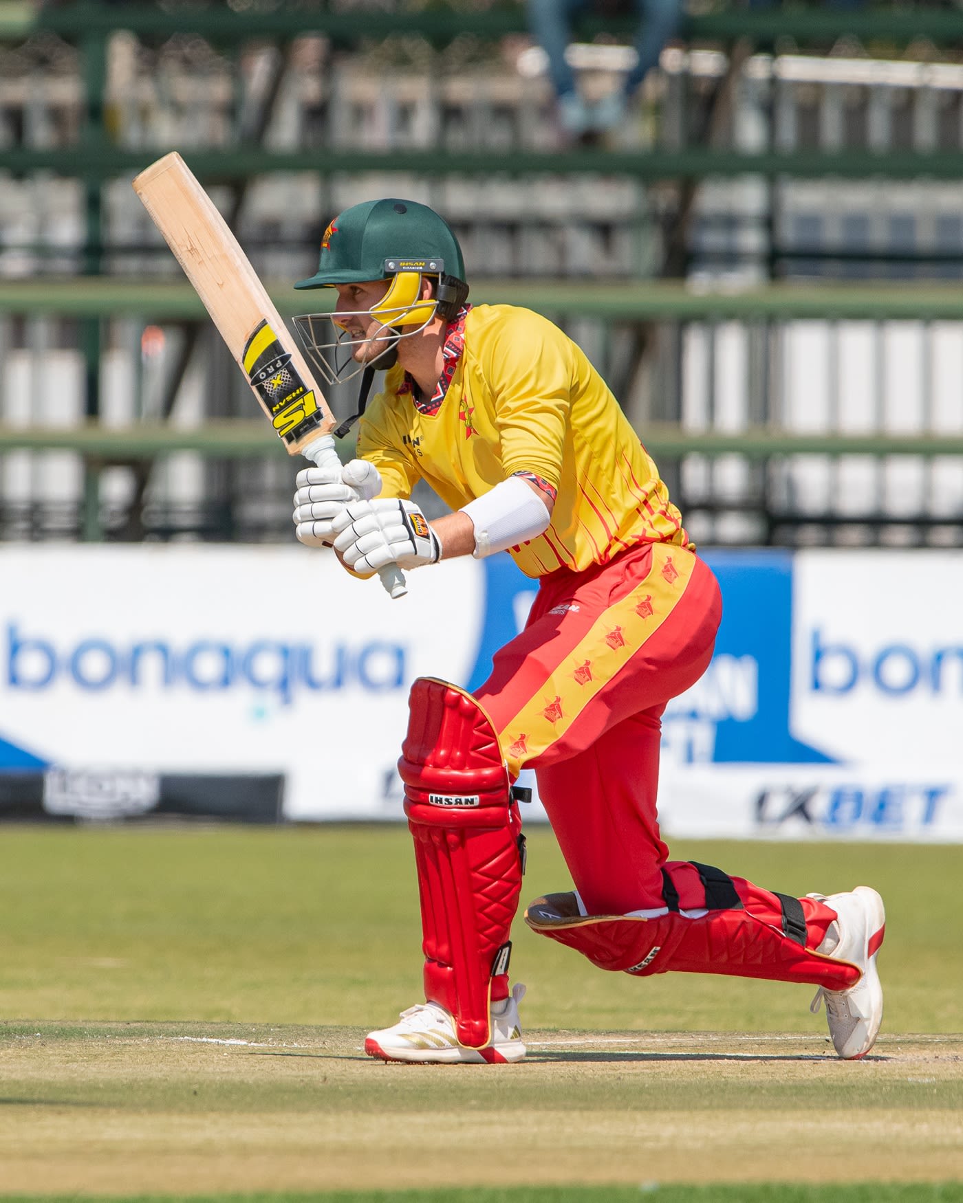 Brian Bennett plays a shot | ESPNcricinfo.com