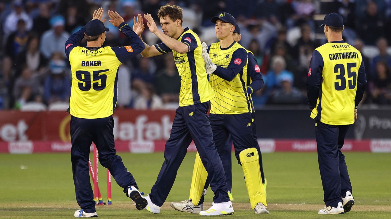 Men's T20 Blast - Scott Currie relishing 'dirty work' as Hampshire ...