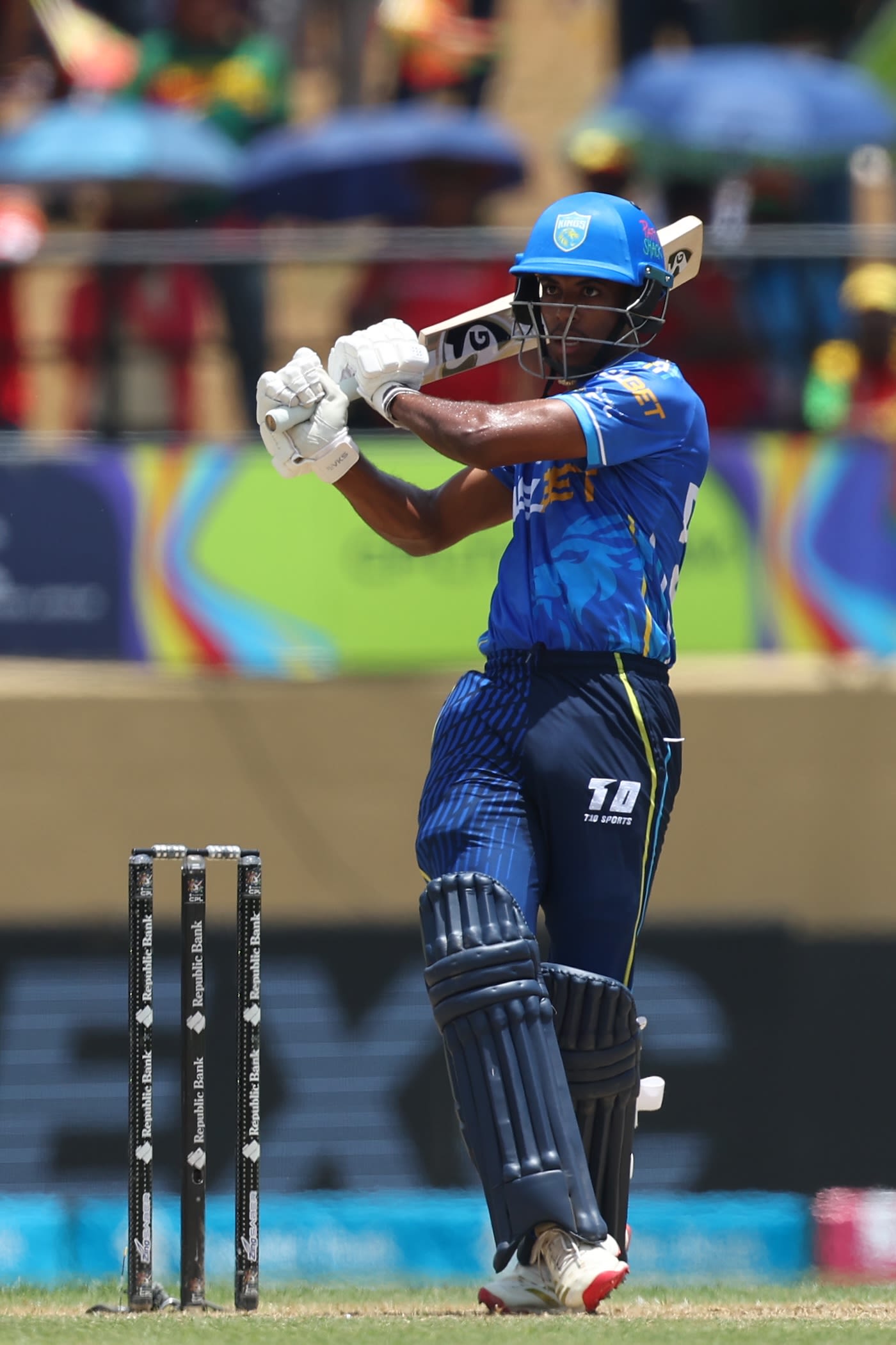 Ackeem Auguste scored a quick half-century | ESPNcricinfo.com