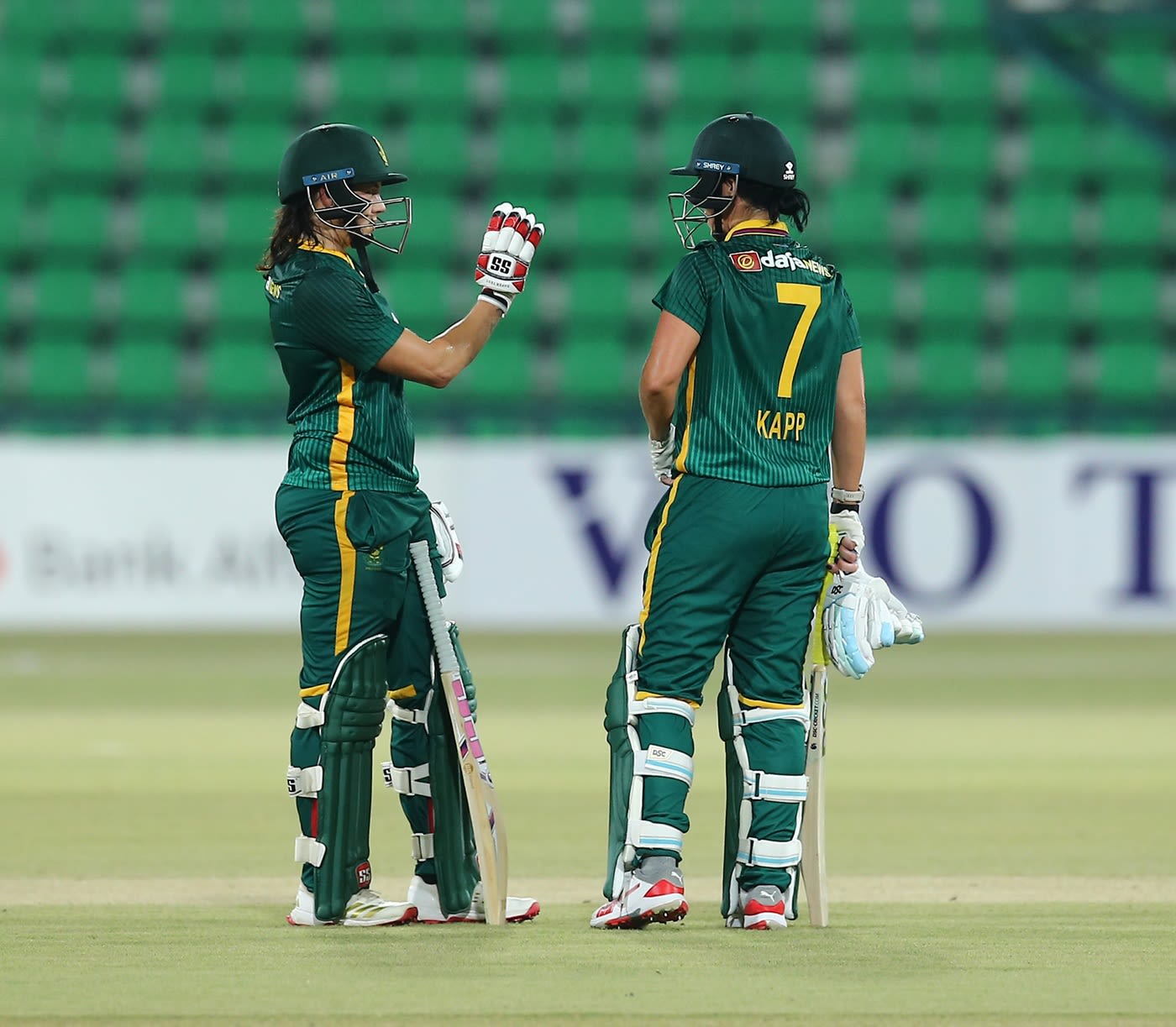 Marizanne Kapp and Tazmin Brits steadied South Africa's chase ...
