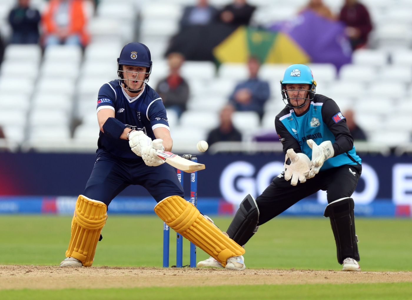 Ali Orr lines up a ramp during his century in the final | ESPNcricinfo.com