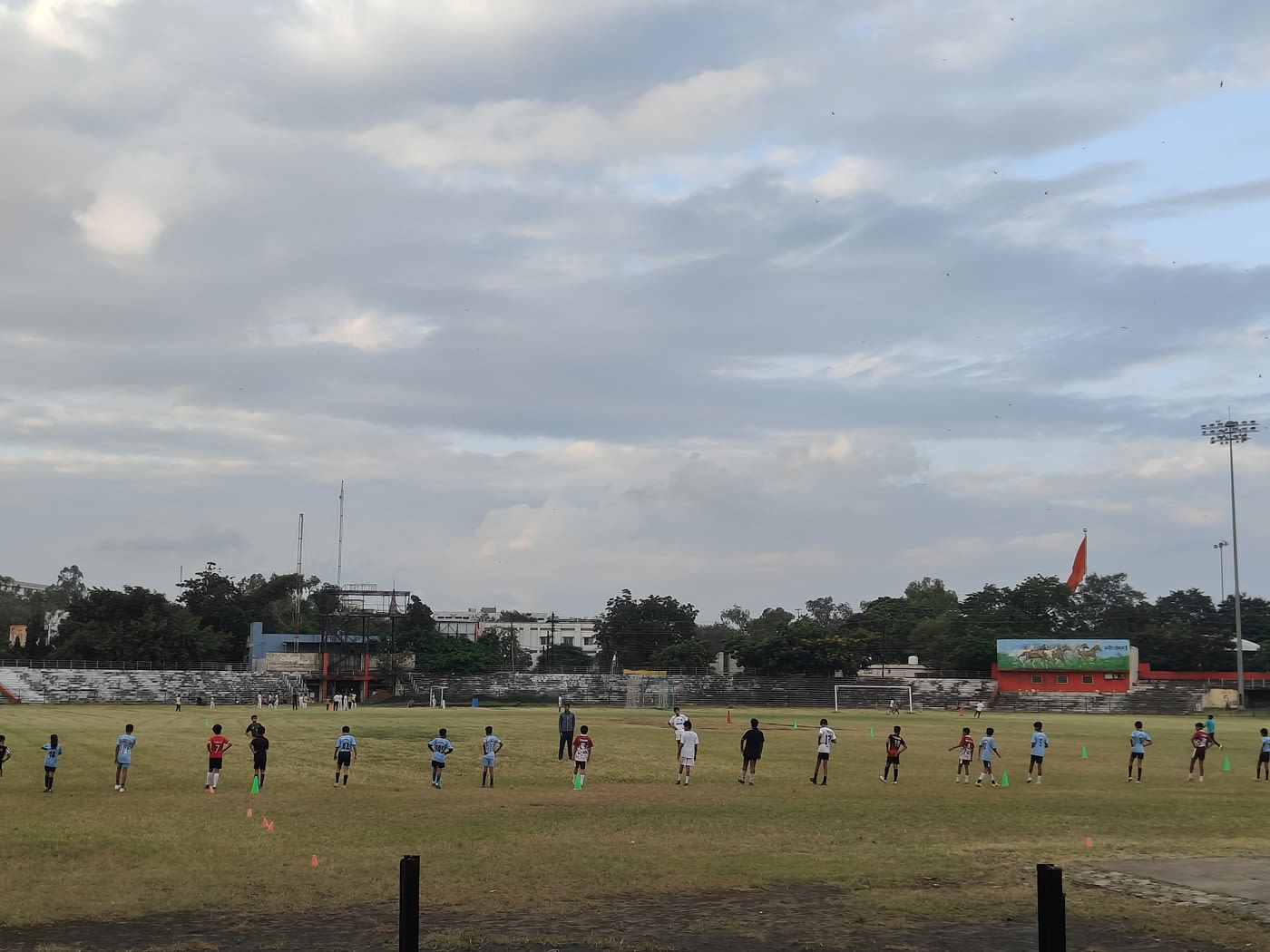Nehru stadium, once an exclusive cricket ground, now a multi-sports ...