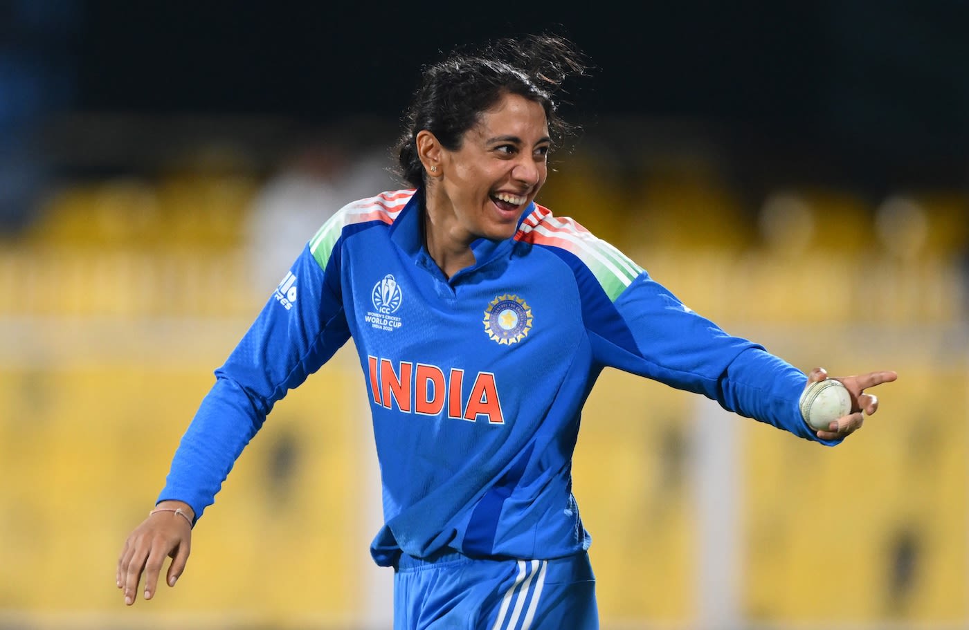 Smriti Mandhana is thrilled after taking a catch | ESPNcricinfo.com