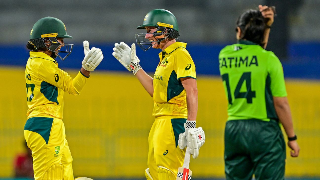 Points Table Standings - AUS-W vs PAK-W 9th Match