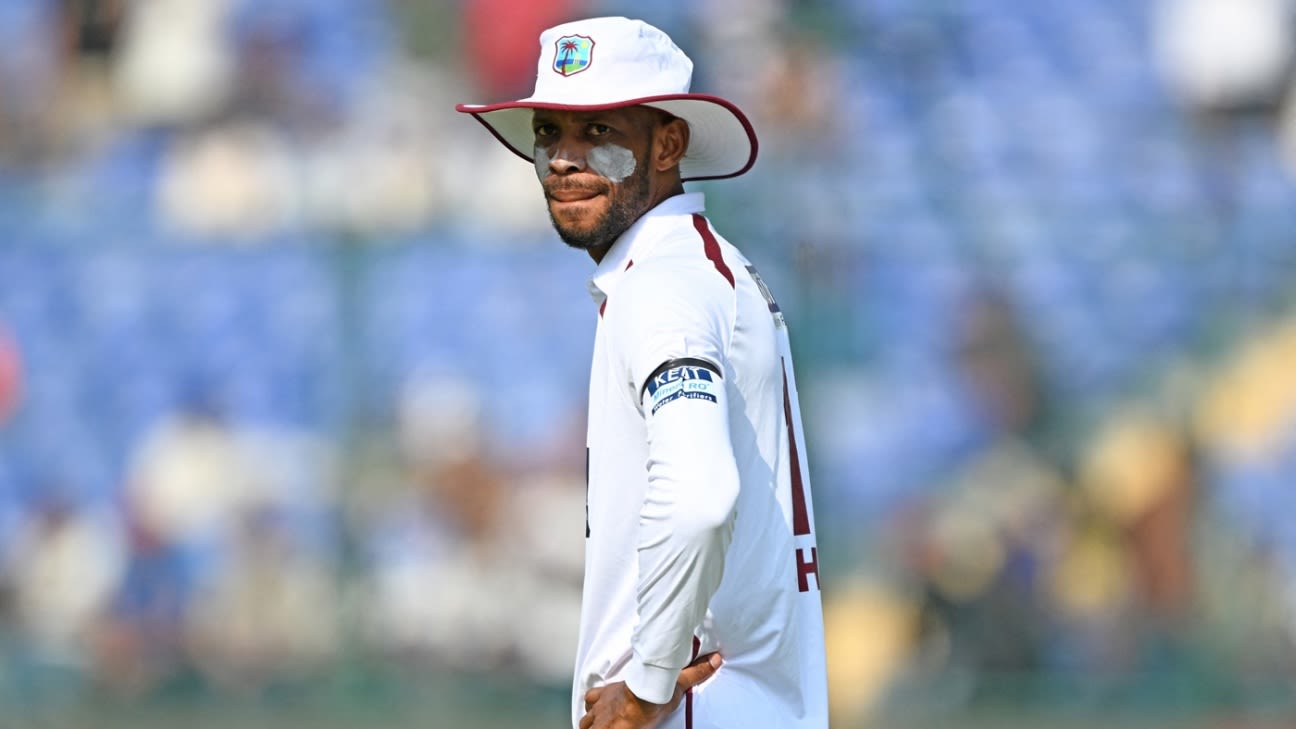 Ind vs WI 2025 - Roston Chase: India tour 'a stepping stone' for West ...