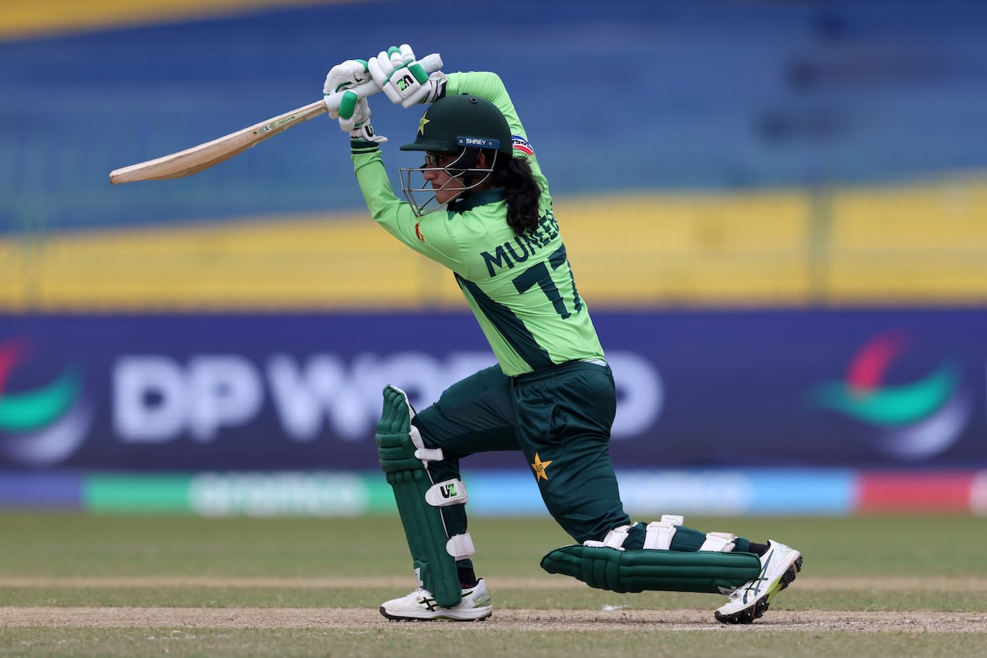 Muneeba Ali started with a couple of boundaries in the first over ...