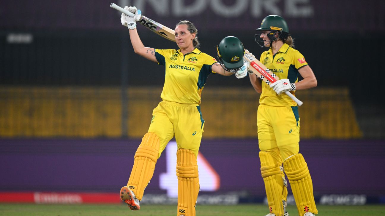 Women's World Cup 2025/26, AUS-W vs ENG-W 23rd Match Match Report, October 22, 2025 - Gardner ...