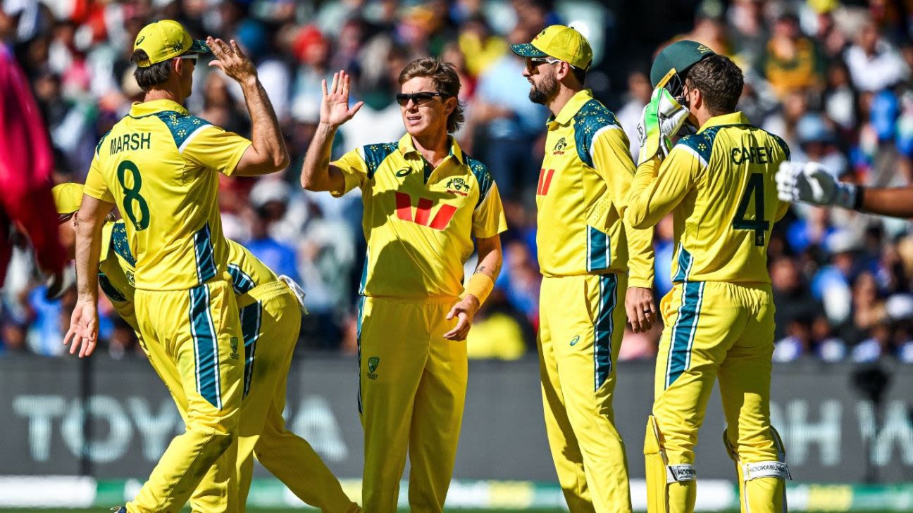 Ball by Ball Commentary & Live Score - AUS vs IND, 2nd ODI