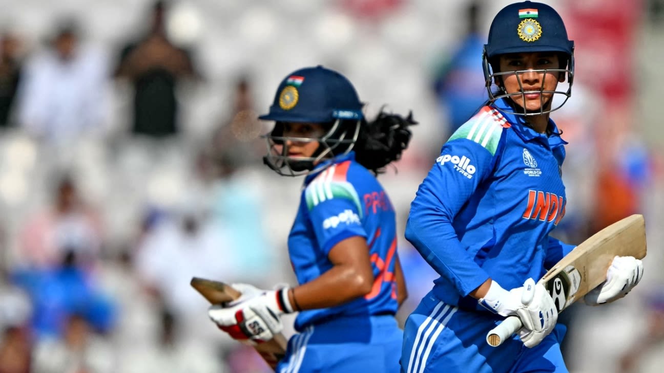 Women's World Cup Ind vs NZ - Smriti Mandhana, Pratika Rawal, Jemimah ...