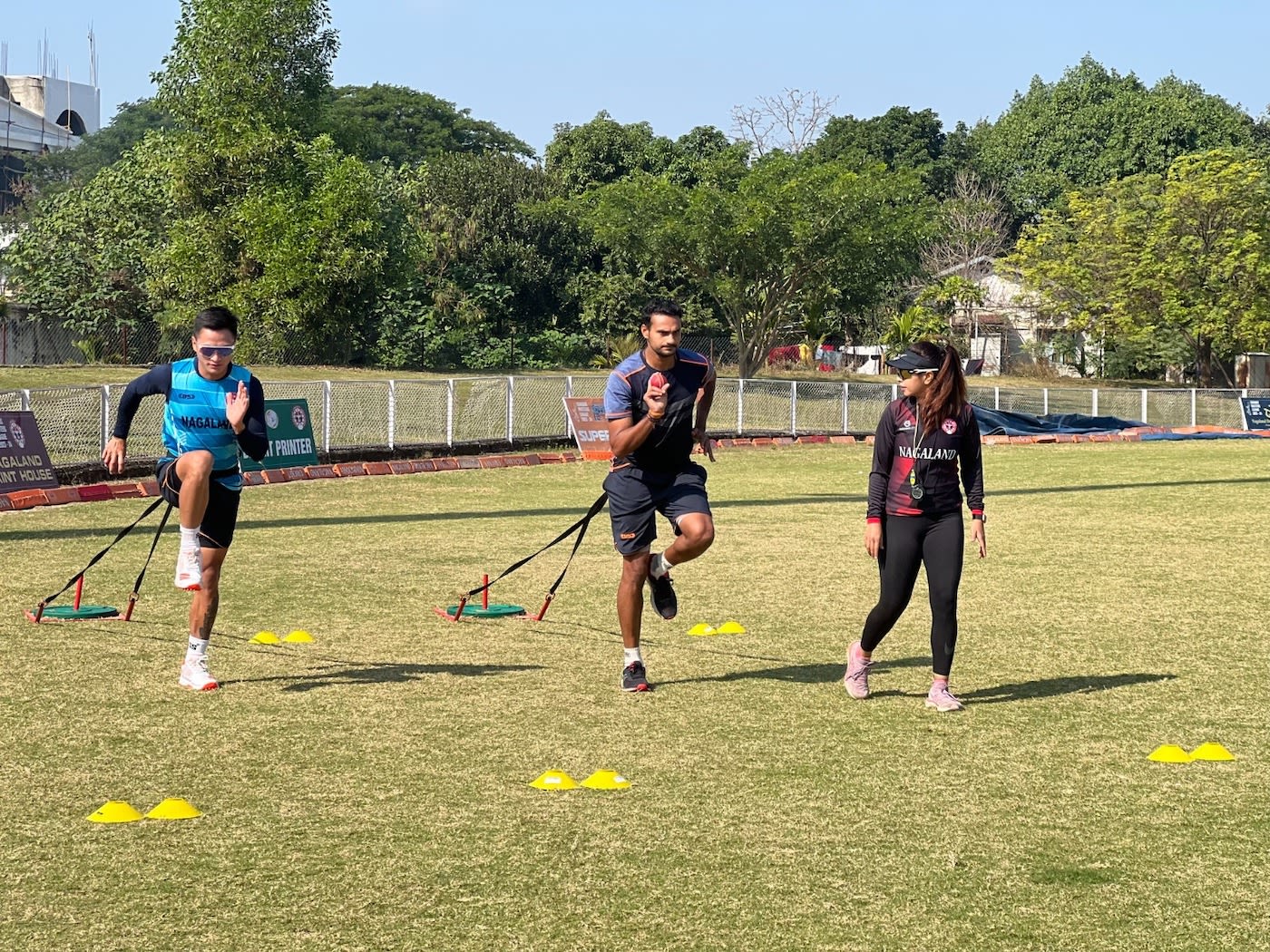 Nagaland's Ronit More at practice | ESPNcricinfo.com
