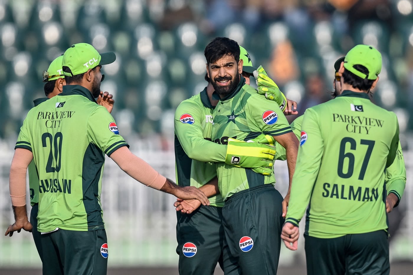 Haris Rauf was also among wickets for Pakistan | ESPNcricinfo.com