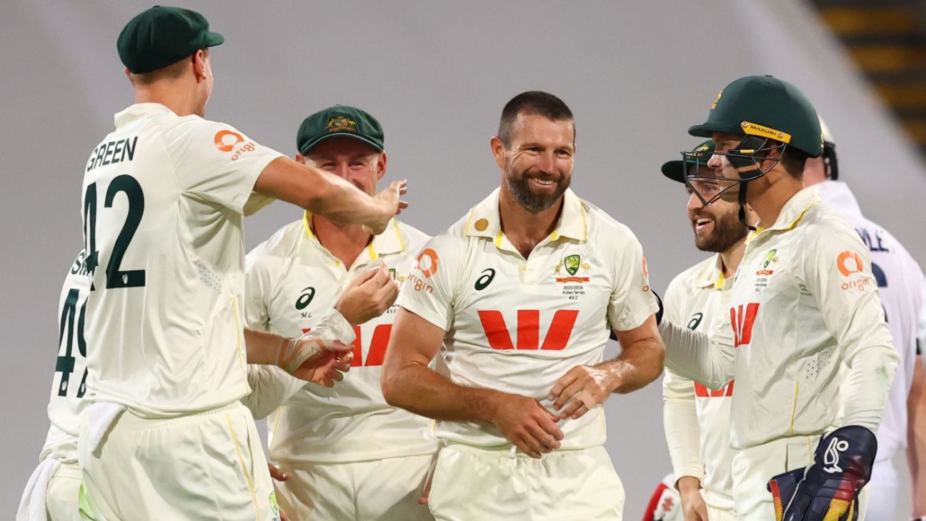 Ashes 2025-26 - Michael Neser comes back from the brink to push England ...