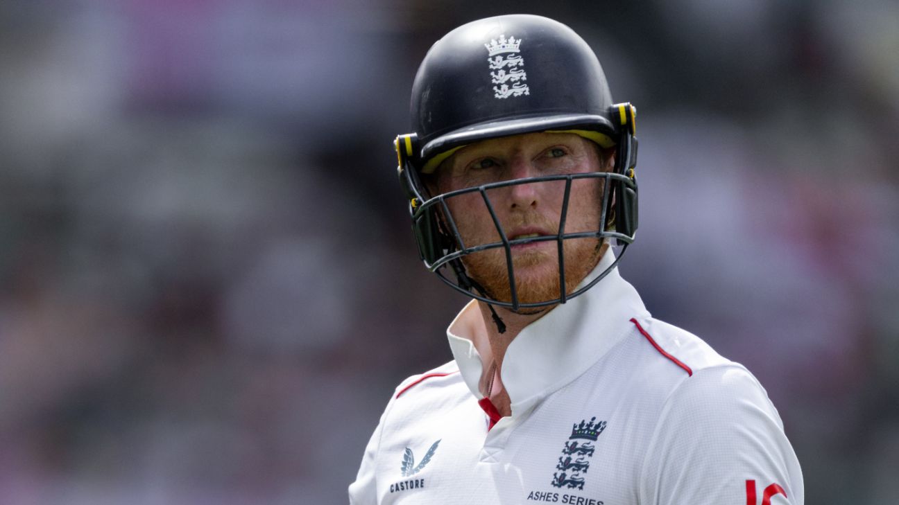 Brendon McCullum signals Ben Stokes-Jamie Smith swap in England batting ...