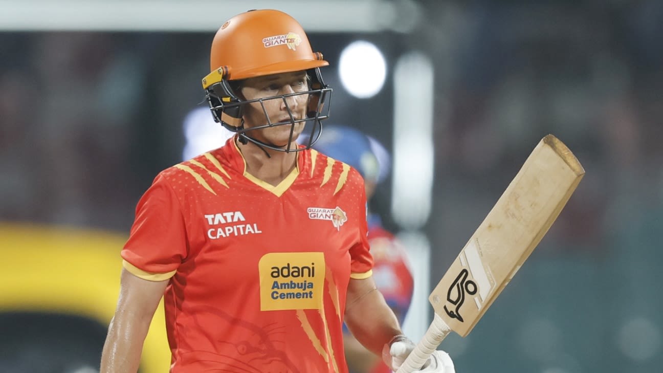 WPL 2026 - Sophie Devine hits Sneh Rana for the most expensive over in ...