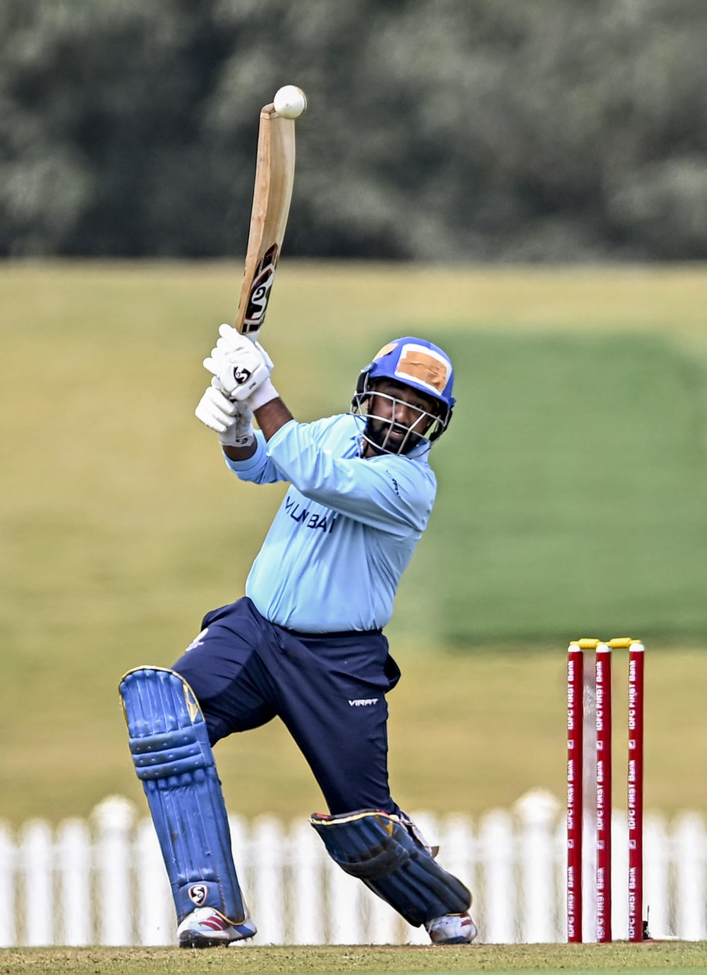 Shams Mulani in action | ESPNcricinfo.com