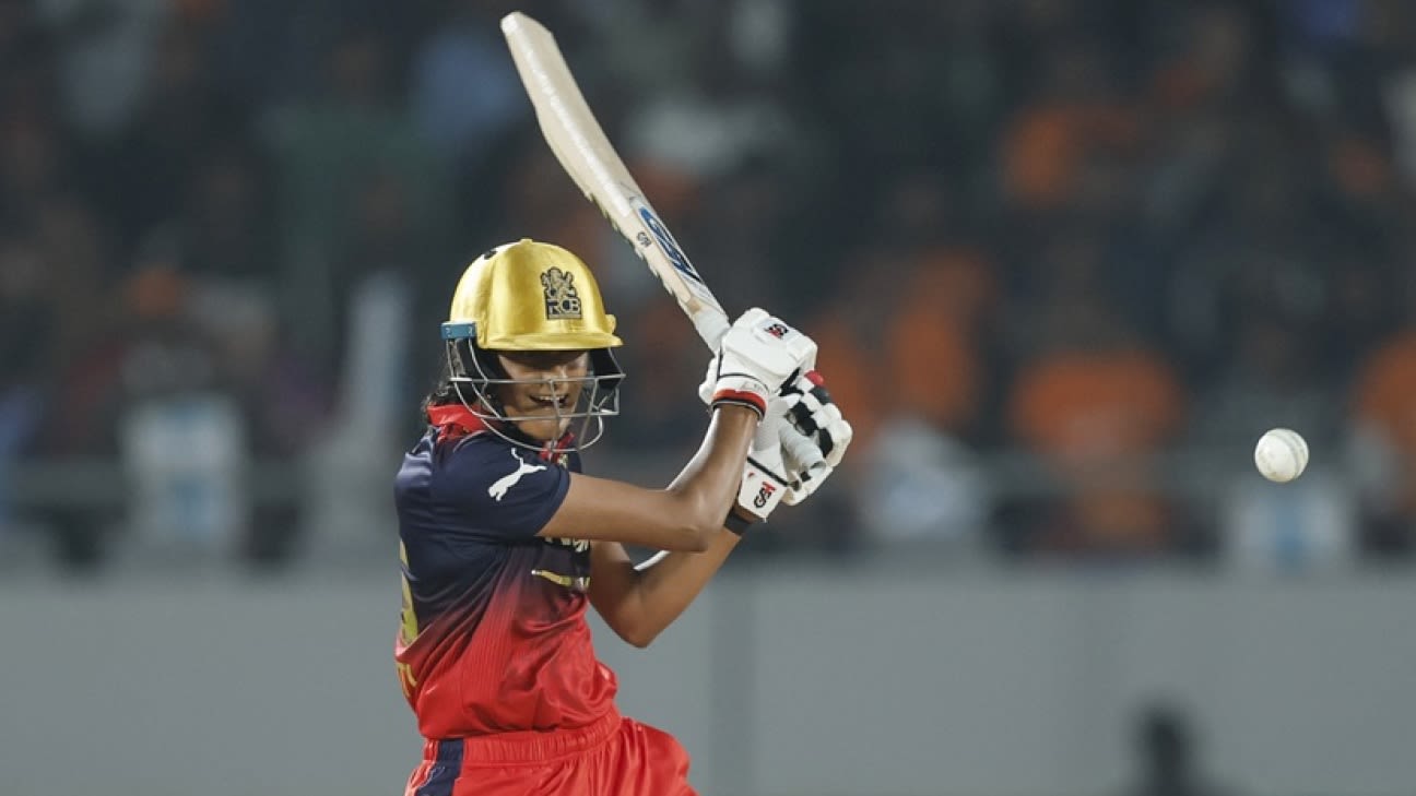 Ball by Ball Commentary & Live Score - GG-W vs RCB-W, 12th Match